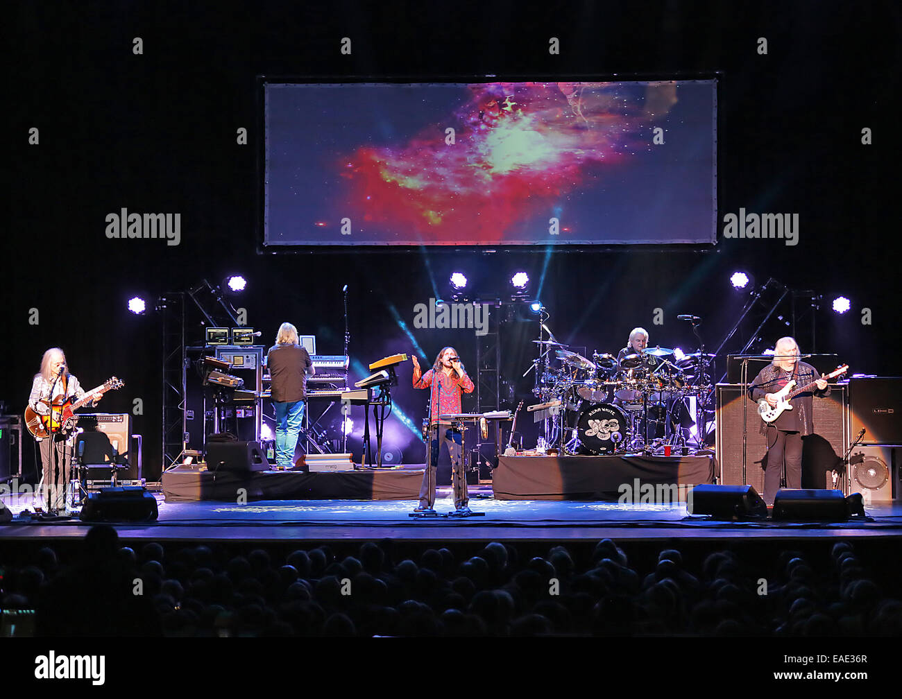 Yes perform live at Manchester O2 Apollo Featuring: Yes Where ...