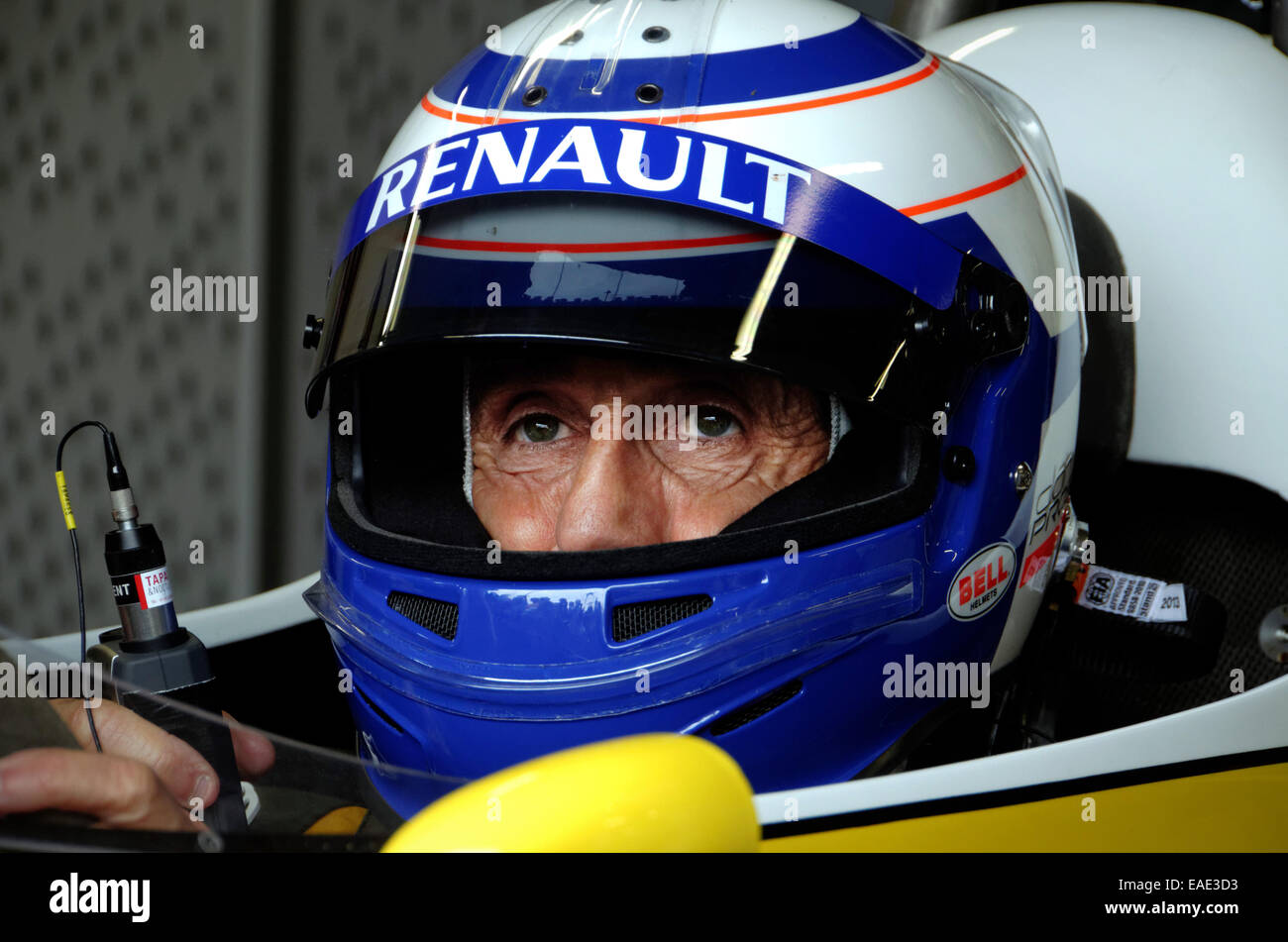 Ex-Formula One World Champion Alain Prost attends the Monaco Historic ...