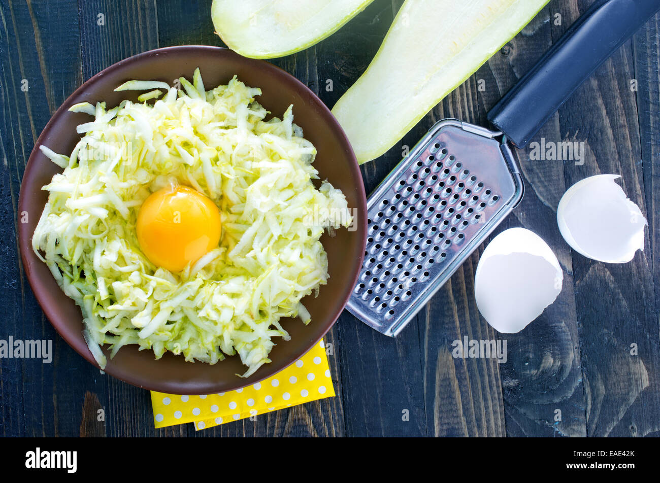 Grated marrow hi-res stock photography and images - Alamy
