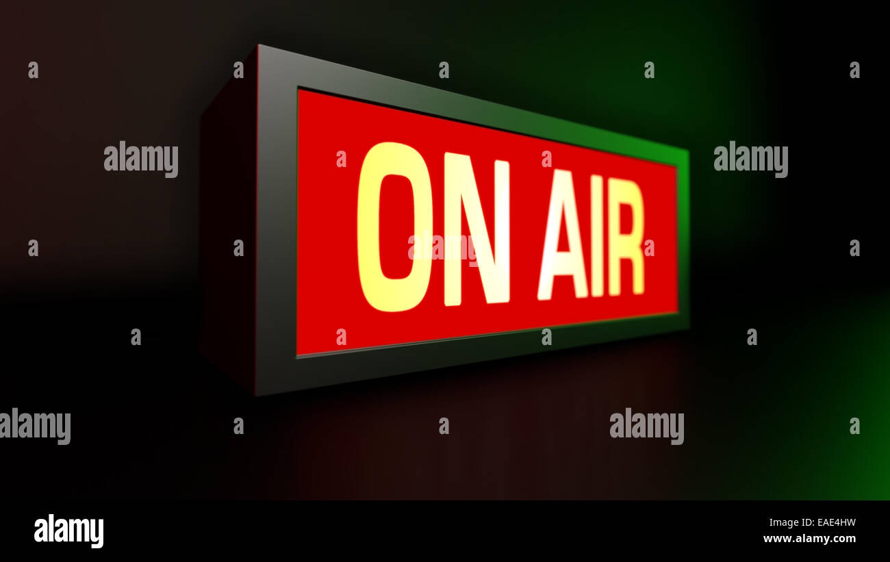 Broadcast television studio sign on hi-res stock photography and images ...