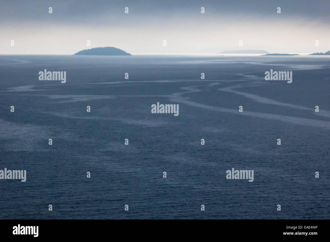 Wave Stripes On Water Stock Photo - Alamy