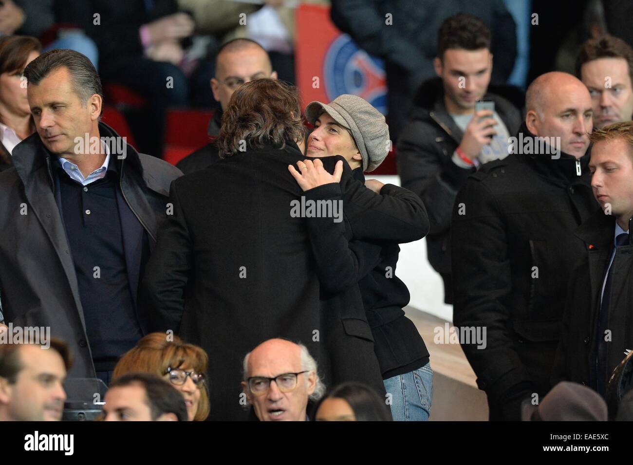 Vincent LABRUNE/Alessandra Sublet - 09.11.2014 - Paris Saint Germain ...