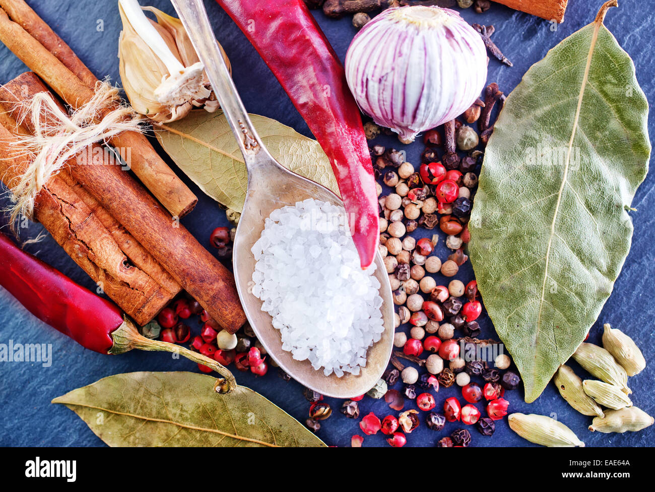 spice and salt Stock Photo - Alamy