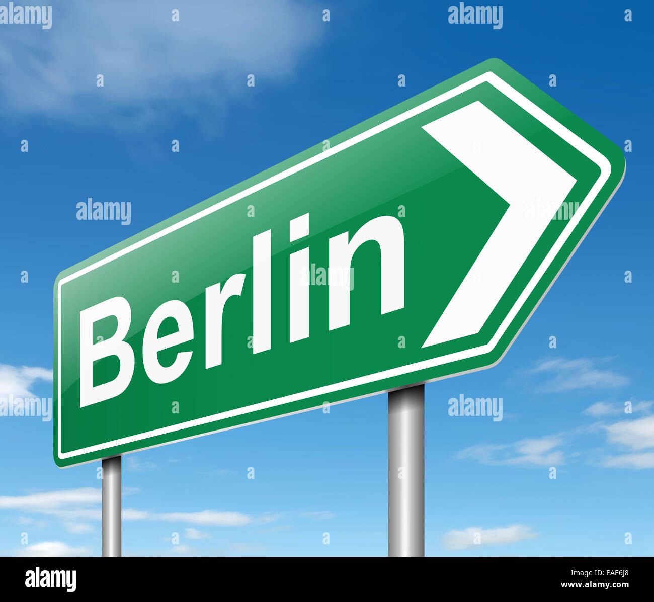 Germany berlin city tour sign hi-res stock photography and images - Alamy