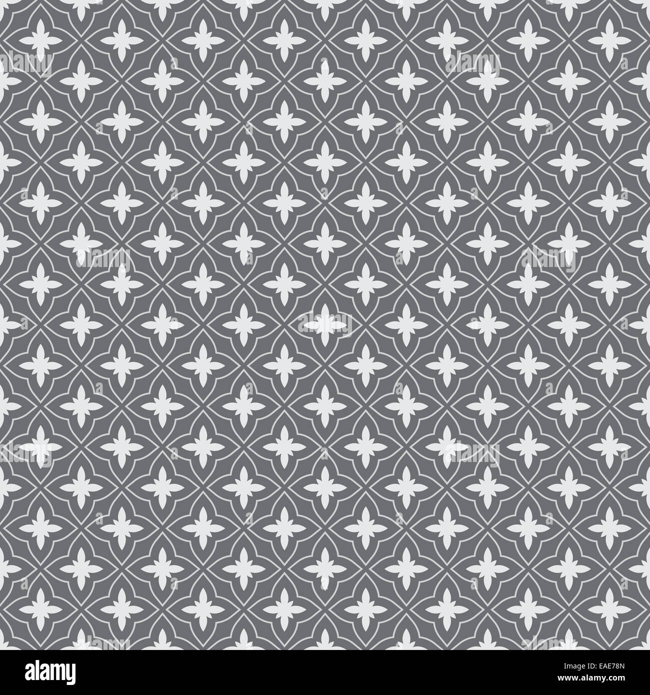 Moroccan style seamless floral pattern Stock Photo - Alamy