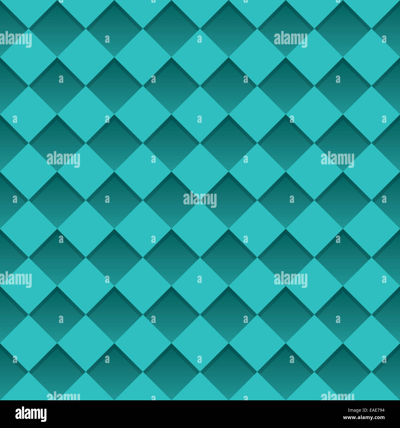Turquoise blue squares seamless pattern Stock Photo - Alamy