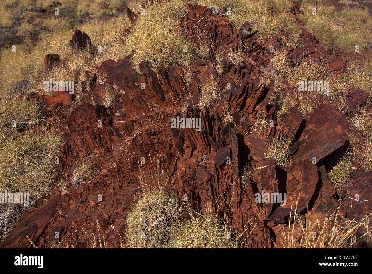 Weathered Rocks In Australian Outback Stock Photo - Alamy