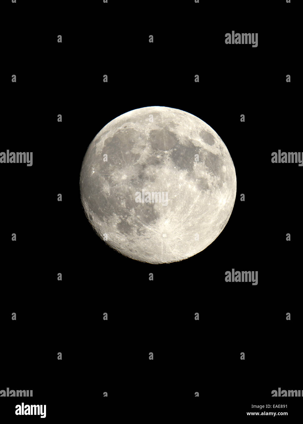 Full moon cloudless night sky hi-res stock photography and images - Alamy