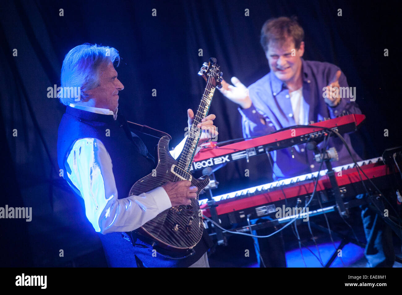 Jazz musician (guitarist) John Mclaughlin performs with the 4th ...
