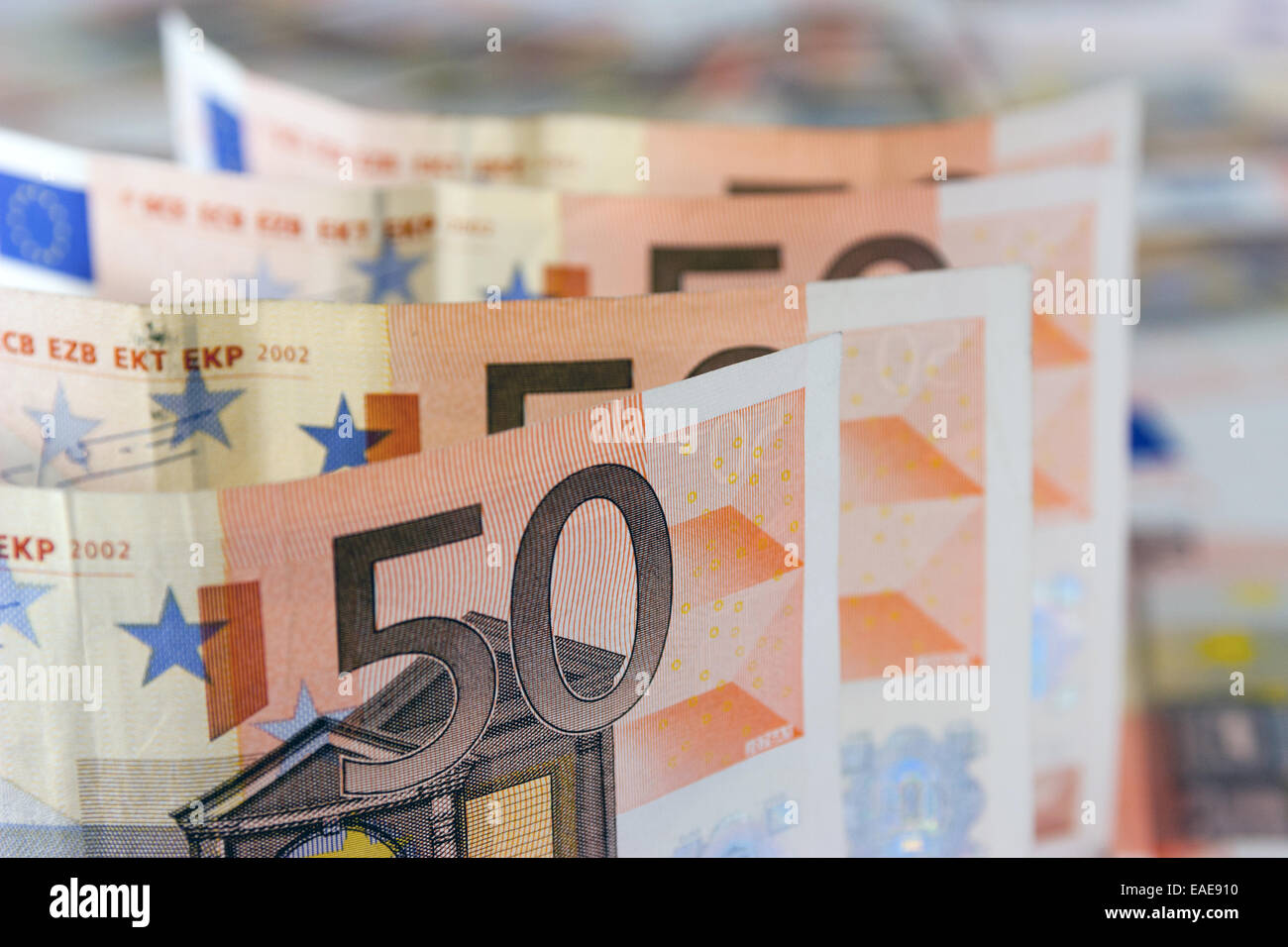 Money, euro banknotes Stock Photo - Alamy
