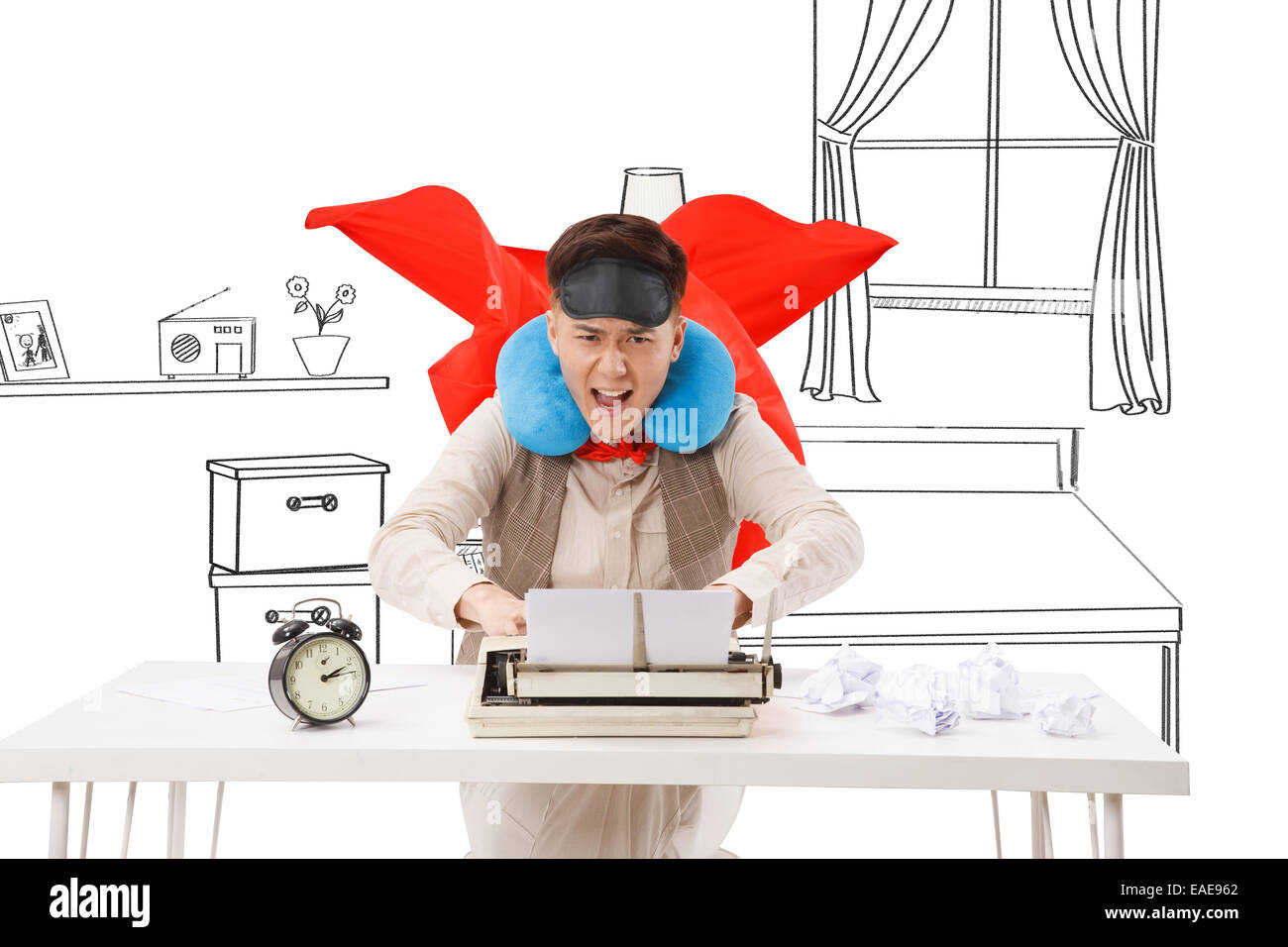 Work overtime hi-res stock photography and images - Alamy