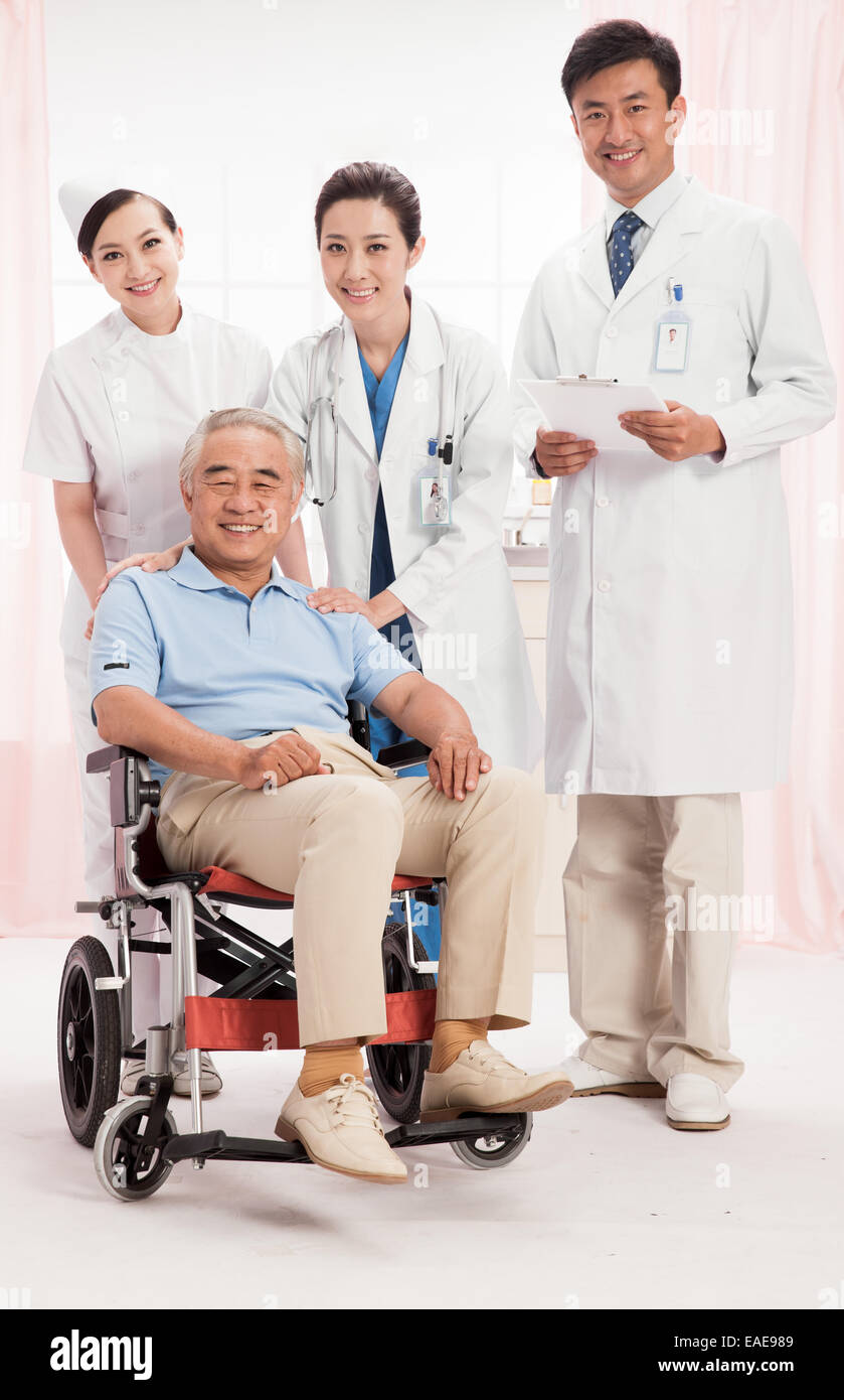 Young care worker elderly hi-res stock photography and images - Alamy