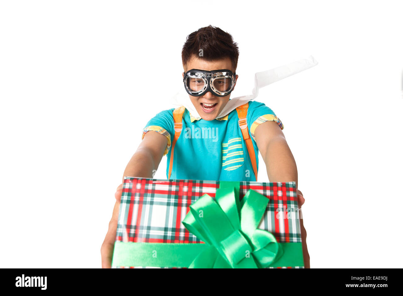 Asian man packing boxes hi-res stock photography and images - Alamy