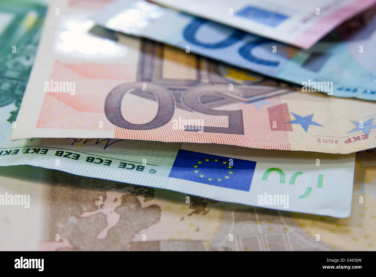 Euro money banknotes hi-res stock photography and images - Alamy