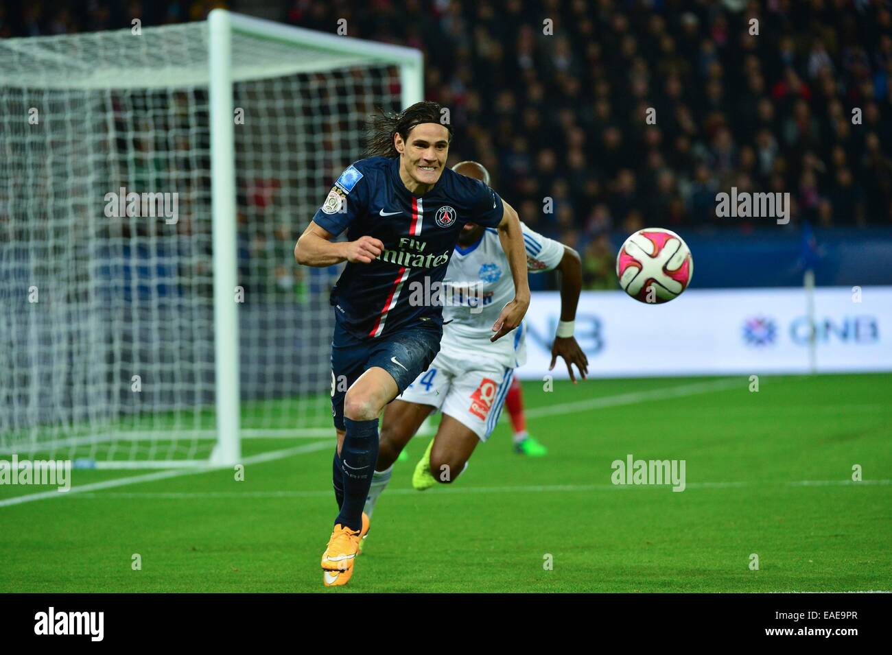 Edinson CAVANI - 09.11.2014 - Paris Saint Germain/Marseille - 13eme ...