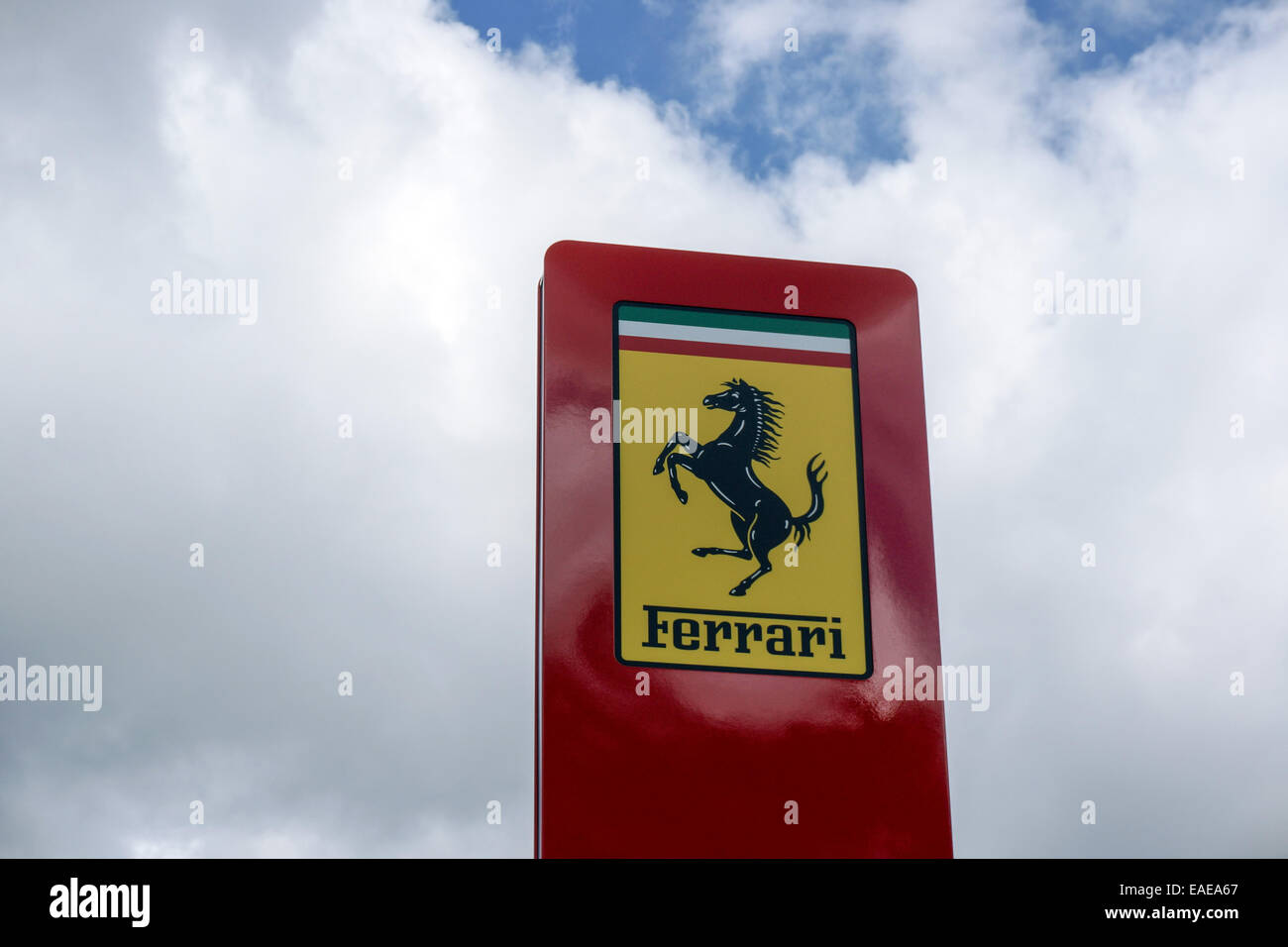 Germany ferrari sign car dealer hi-res stock photography and images - Alamy
