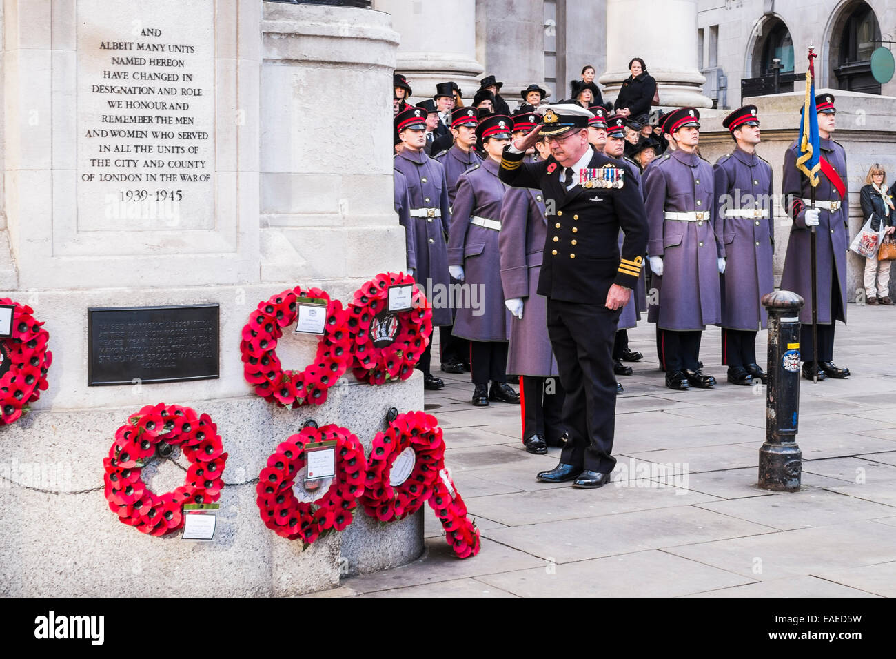 London remembrance sunday hi-res stock photography and images - Alamy