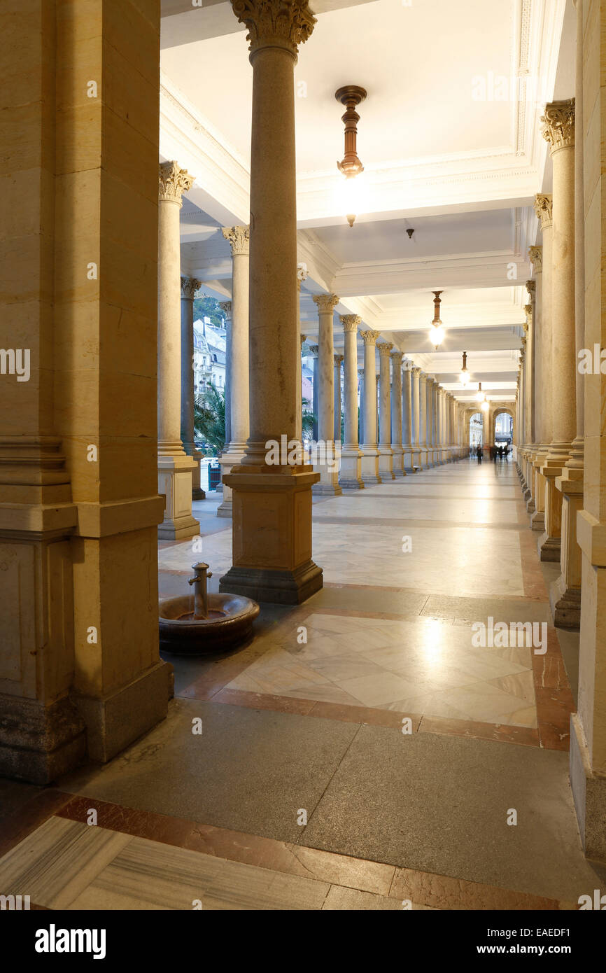 Mill Colonnade, Karlovy Vary Carlsbad Karlsbad Czech Republic Europe ...