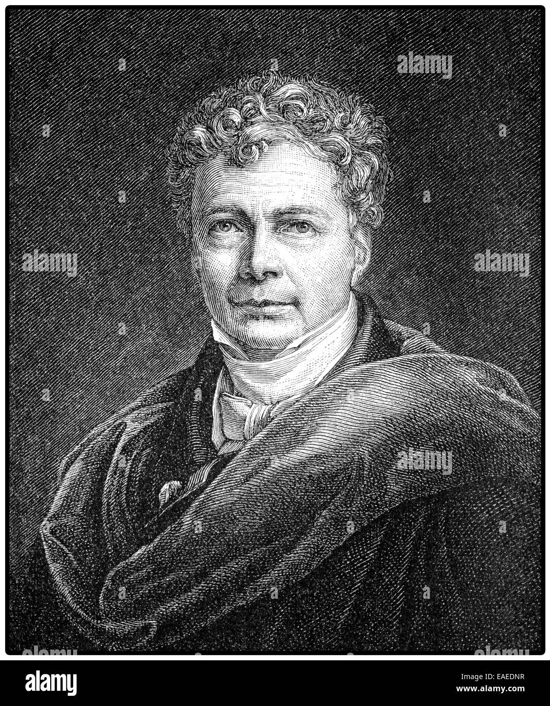 Portrait of friedrich wilhelm joseph von schelling hi-res stock ...