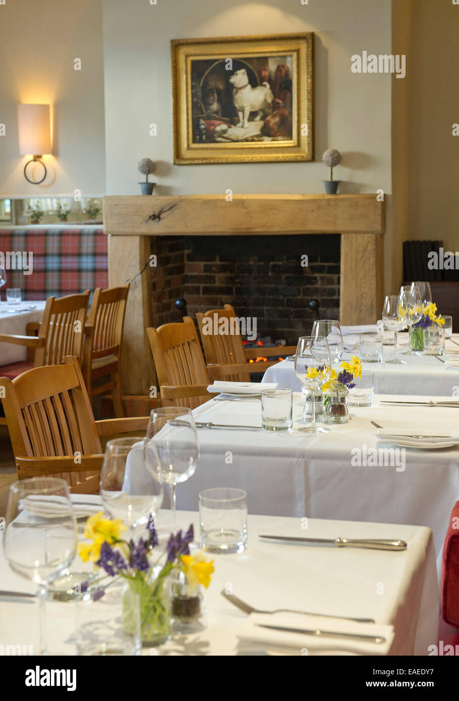 The Bell at Ramsbury, Wiltshire, UK, a public house and restaurant ...