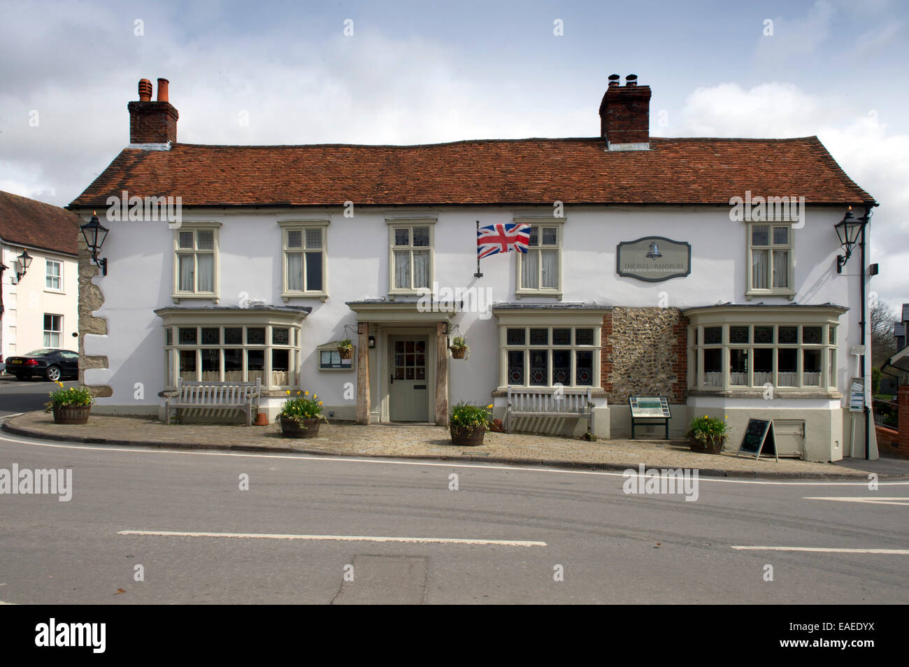 The Bell at Ramsbury, Wiltshire, UK, a public house and restaurant ...