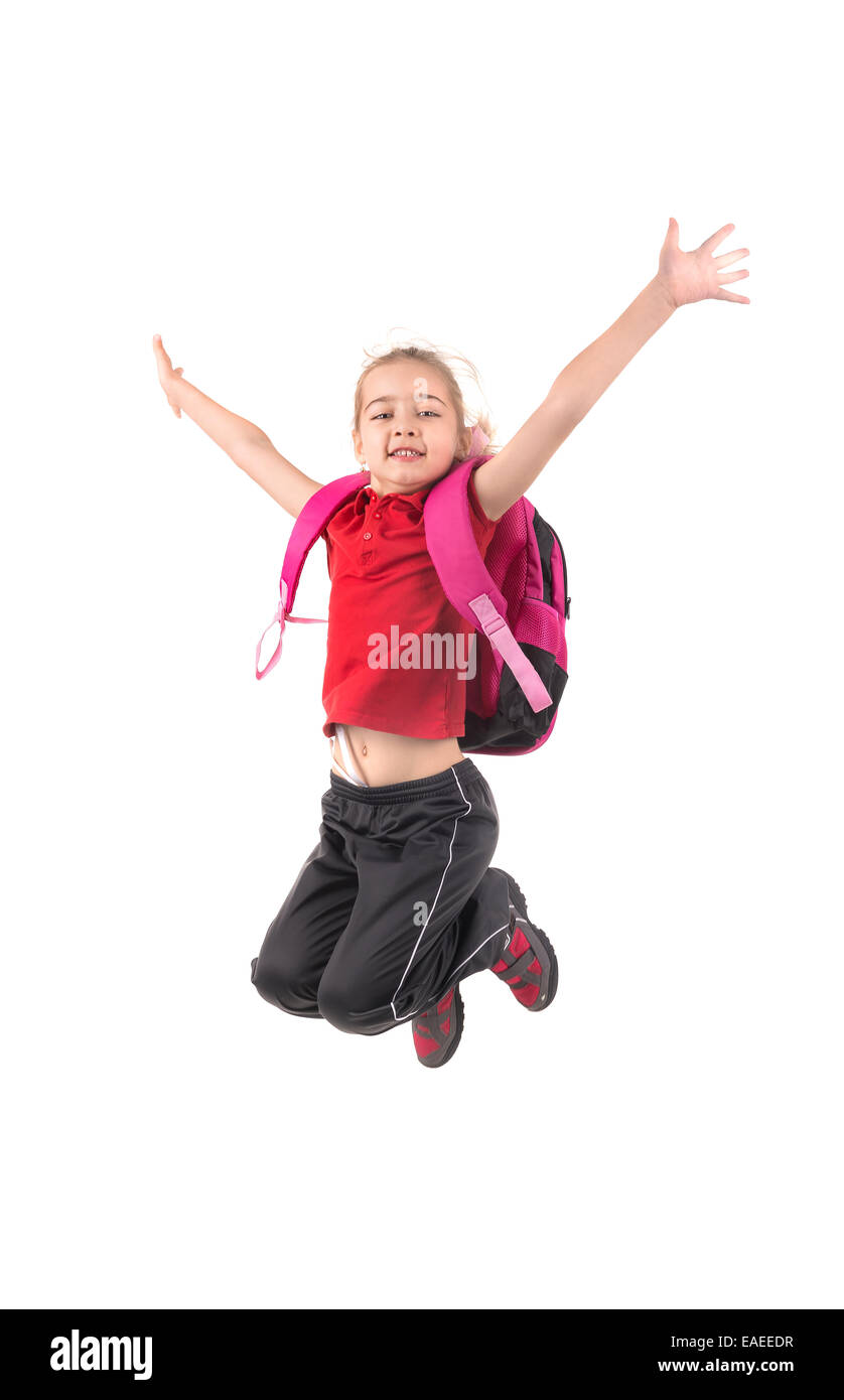 Kids jump young happy hi-res stock photography and images - Alamy