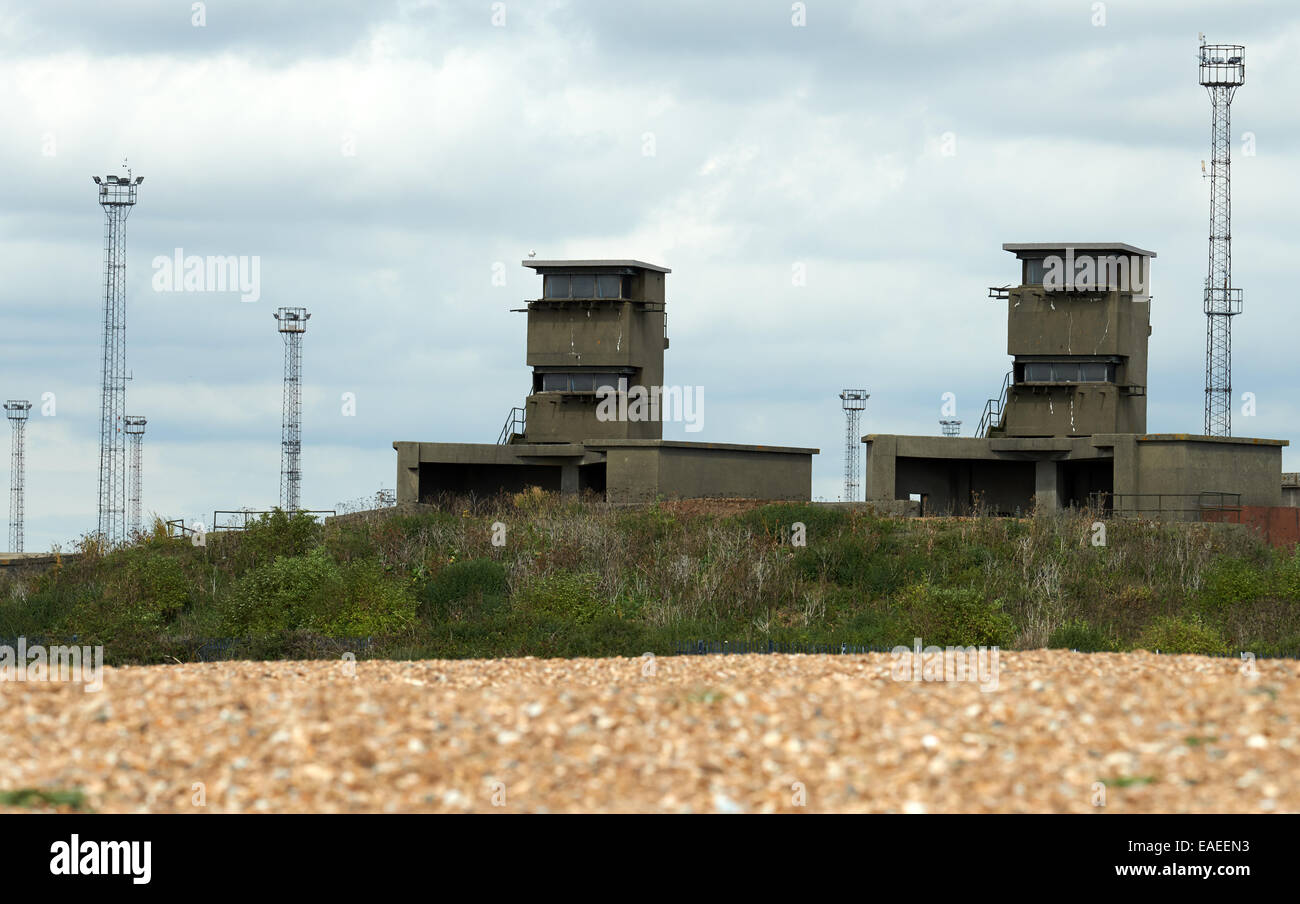 World War Two bunker, Landguard Fort, Felixstowe, Suffolk, UK Stock ...