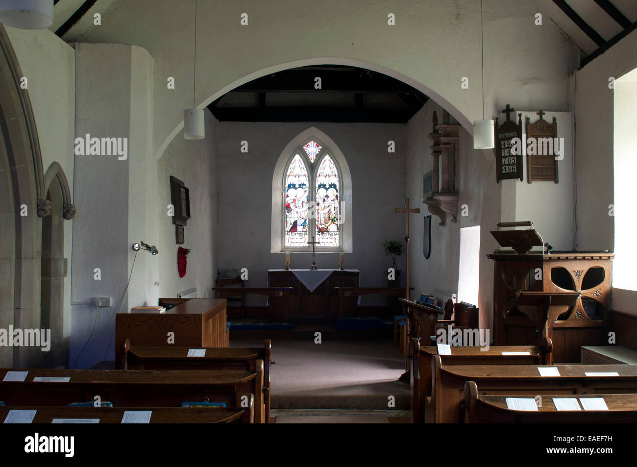 St. Margaret`s Church, Hunningham, Warwickshire, England, UK Stock ...