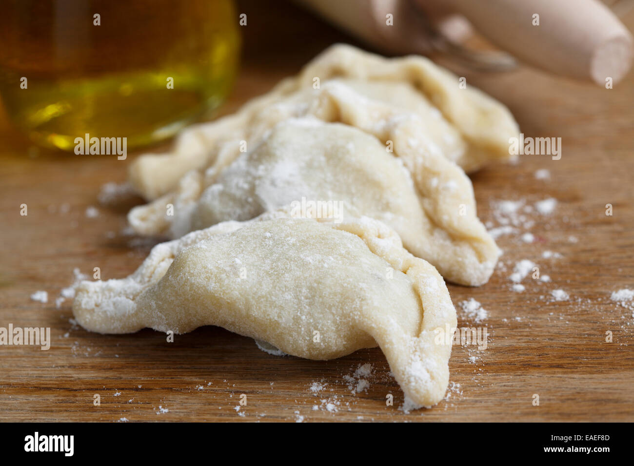 Traditional pelmeni ravioli dumplings hi-res stock photography and ...