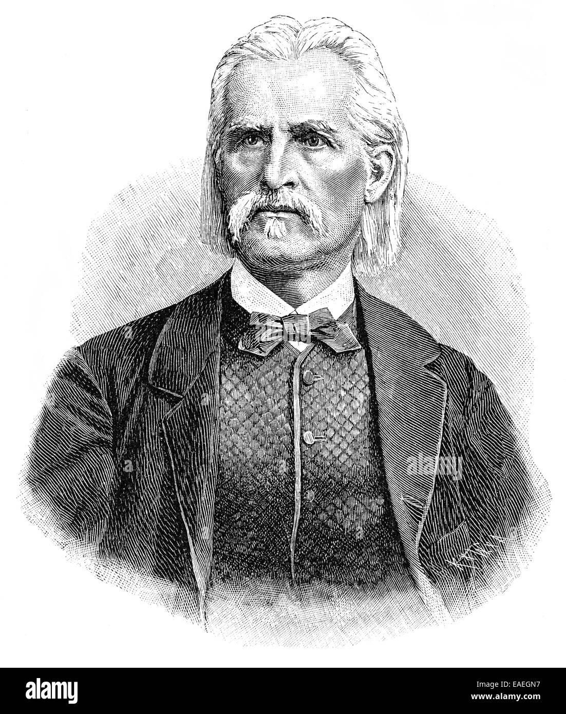 Robert Hamerling or Rupert Johann Hammerling, 1830 - 1889, Austrian ...