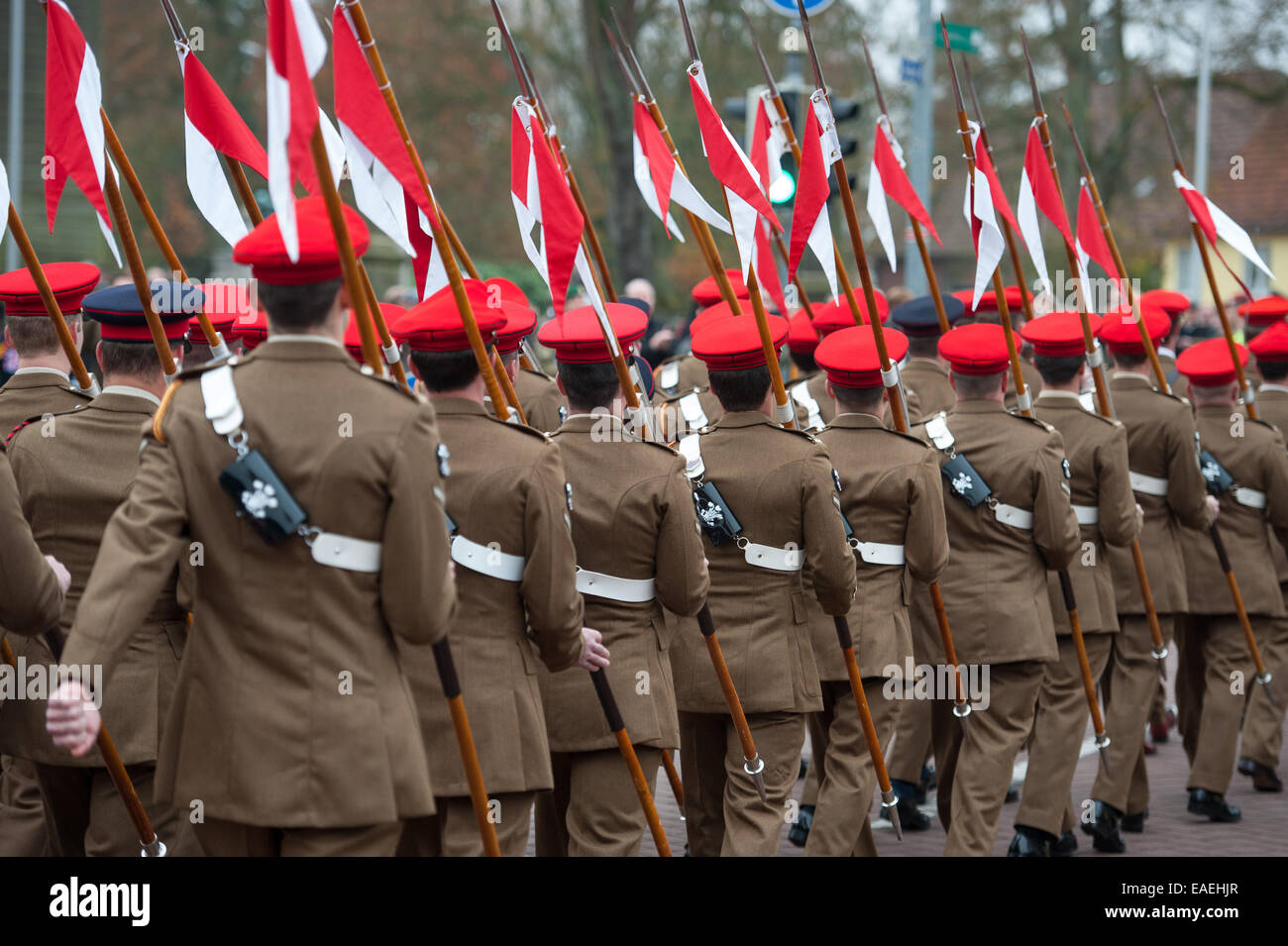 Bergen, Germany. 13th Nov, 2014. Soldiers from the 7th British Armoured ...
