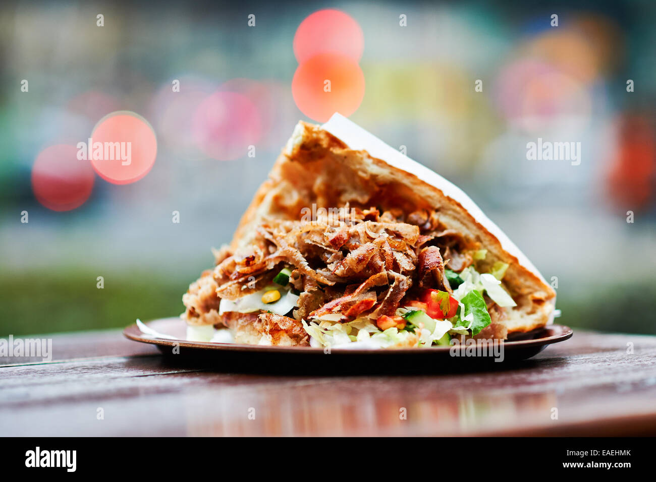 A doner kebab Stock Photo - Alamy
