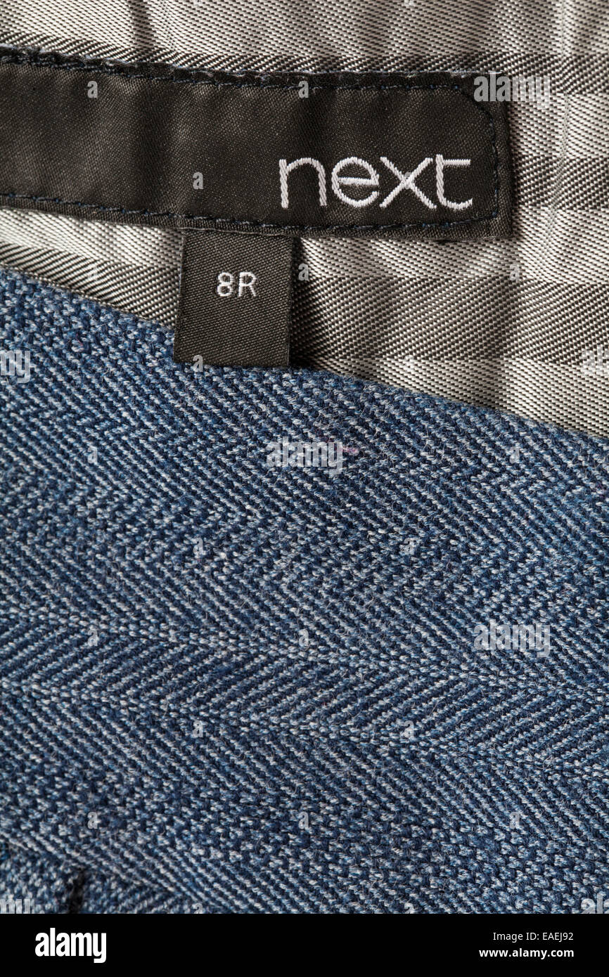 Next label in trousers hi-res stock photography and images - Alamy