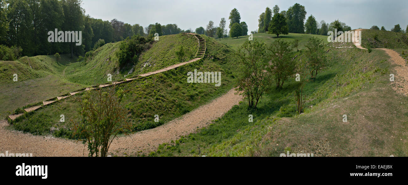 Danebury iron age hill fort hi-res stock photography and images - Alamy