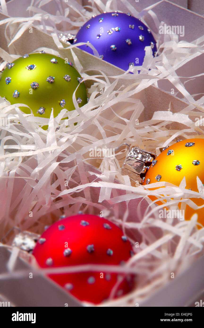 Multi colored ornaments hi-res stock photography and images - Alamy