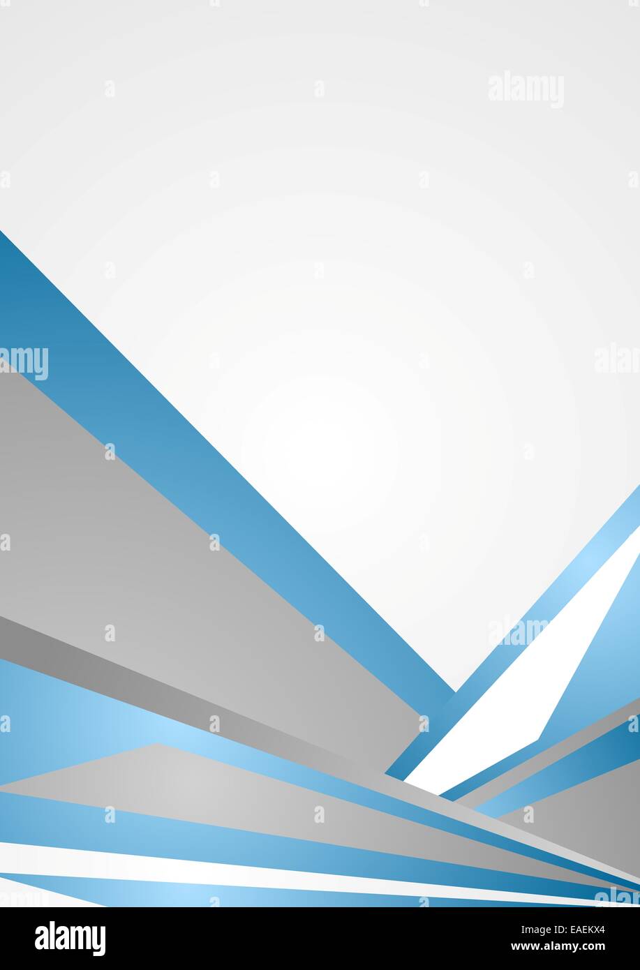 Blue and grey corporate background. Vector design Stock Photo - Alamy
