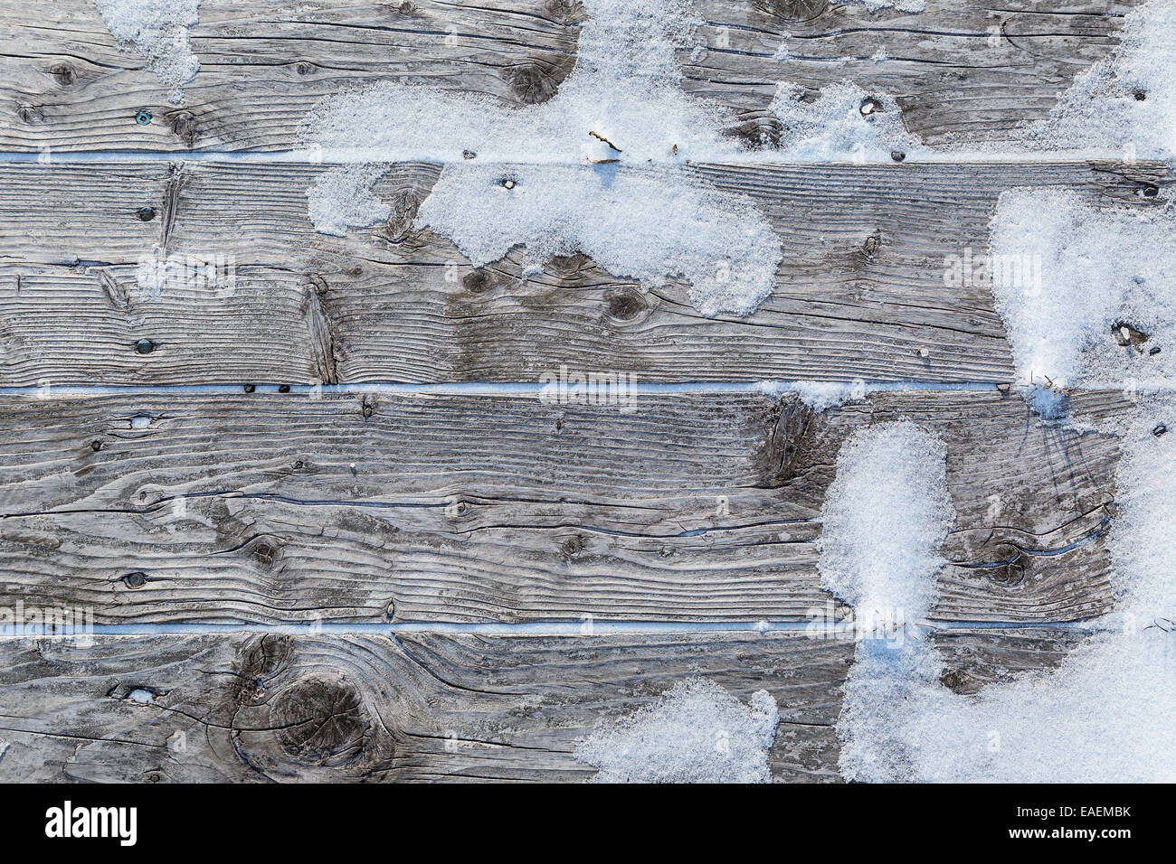 Wooden panel snow hi-res stock photography and images - Alamy