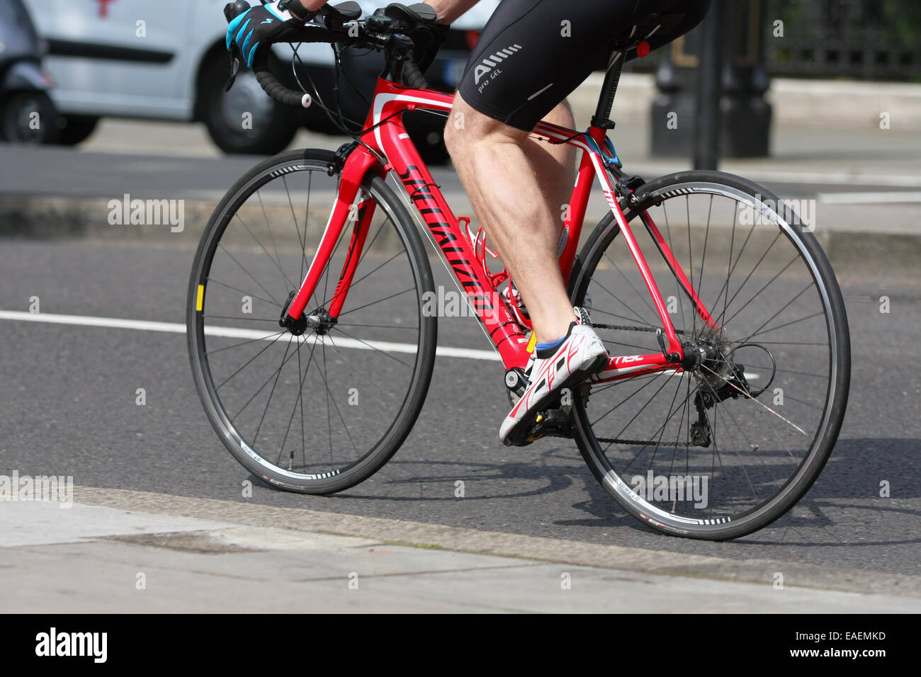 Cycling wearing shorts hi-res stock photography and images - Alamy