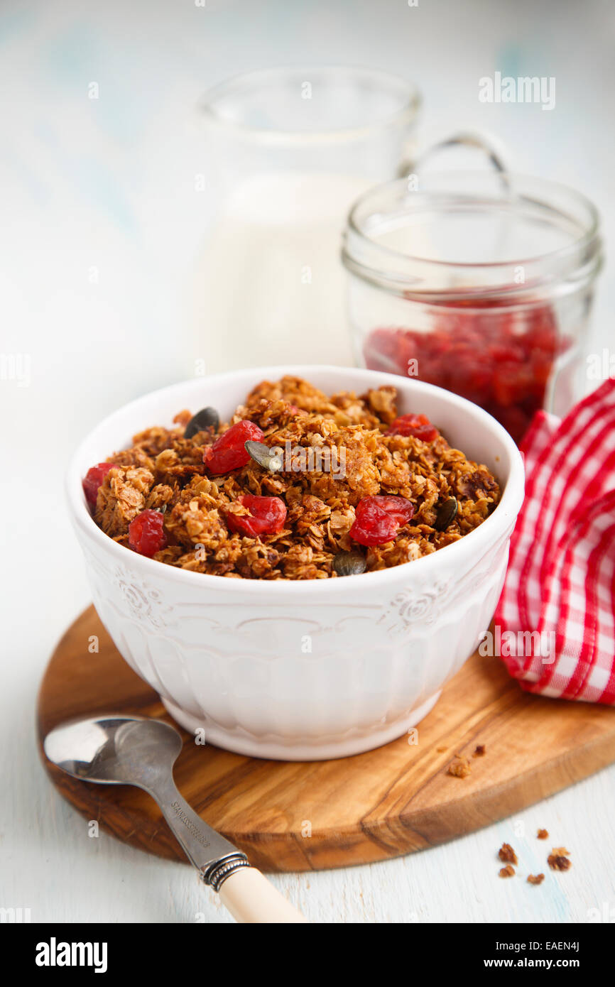 Granola meal hi-res stock photography and images - Alamy