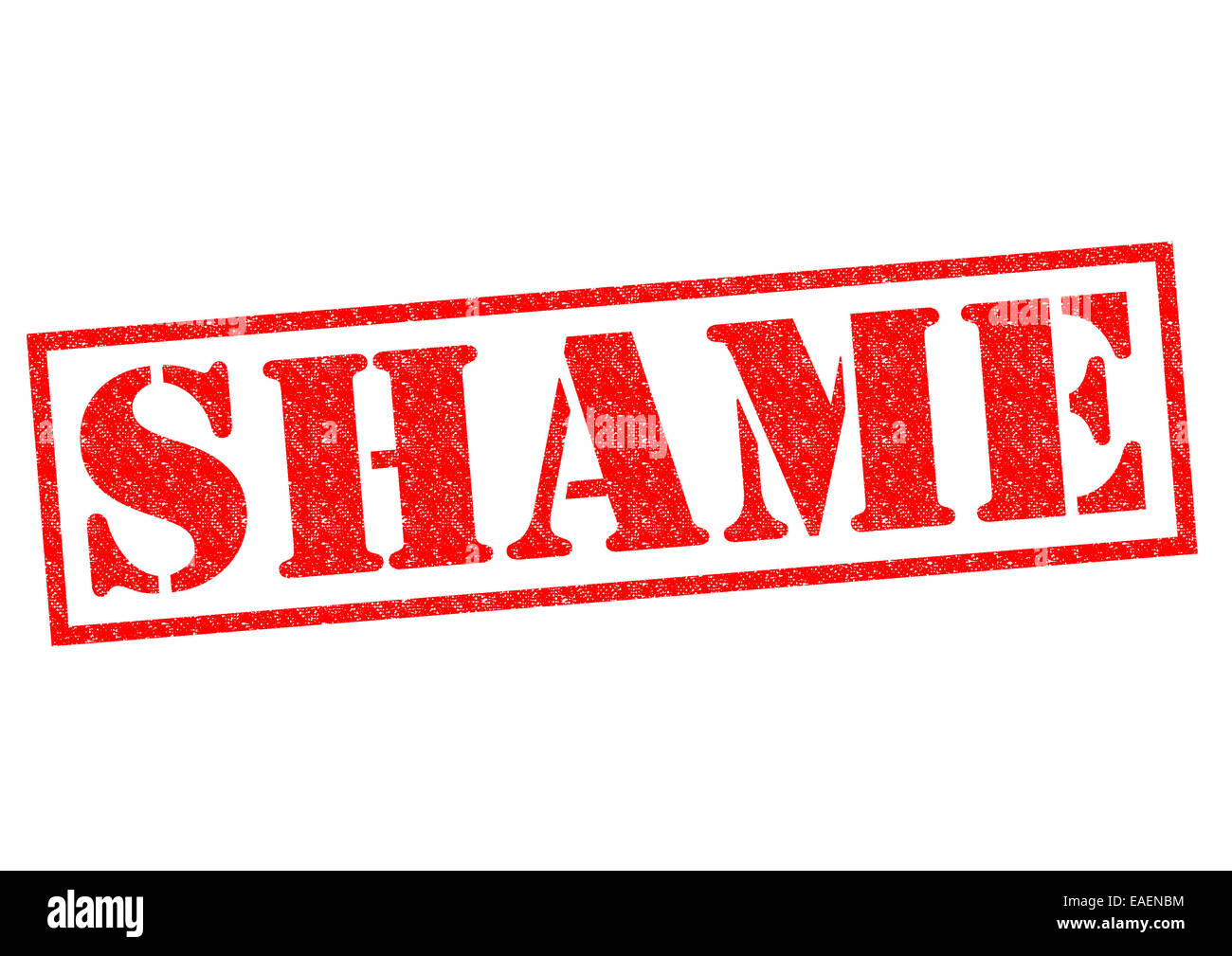 Shame shameful hi-res stock photography and images - Alamy