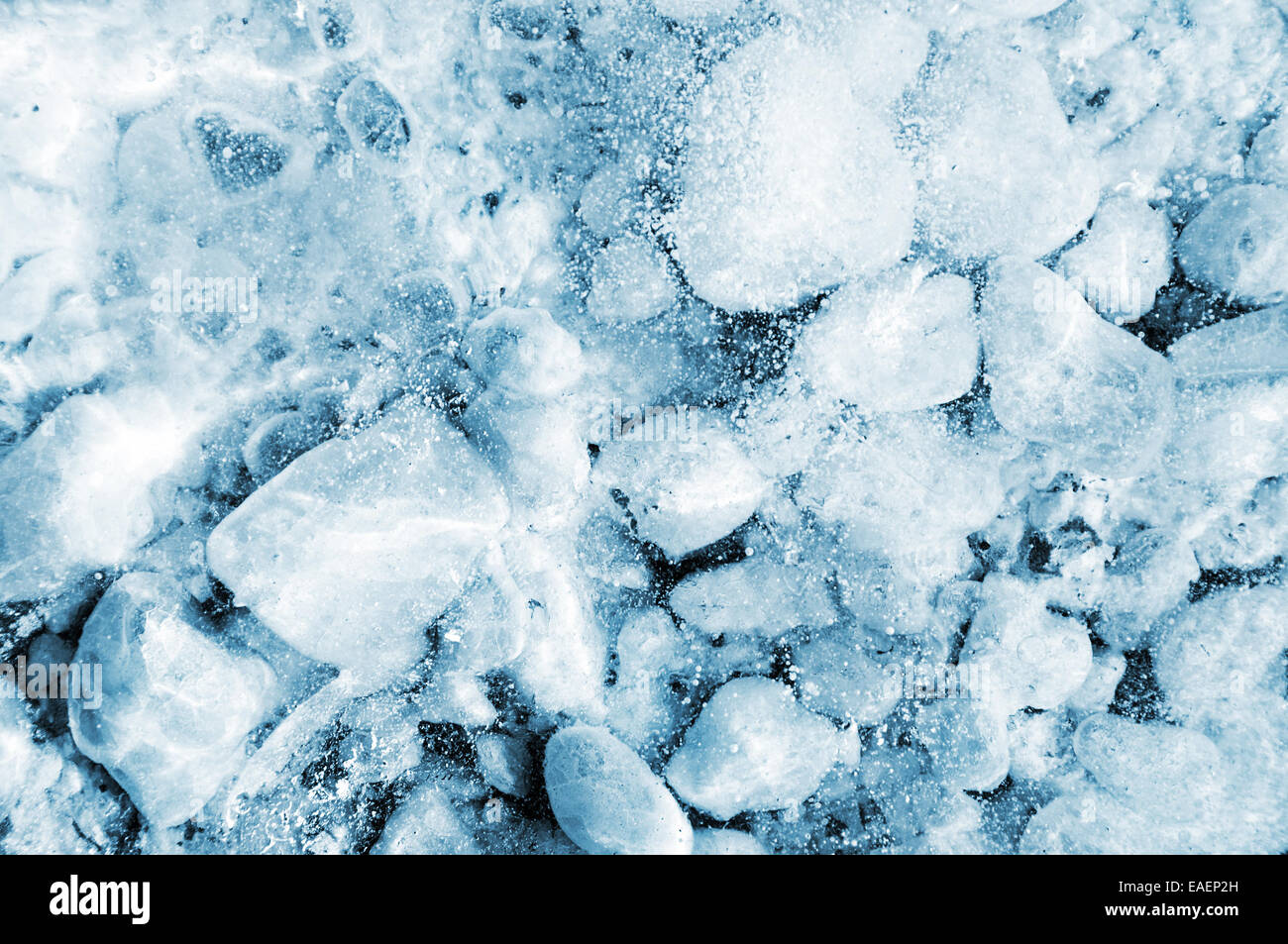 Cracked Ice Background