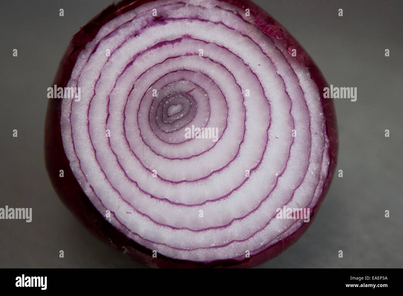 A sliced red onion Stock Photo - Alamy