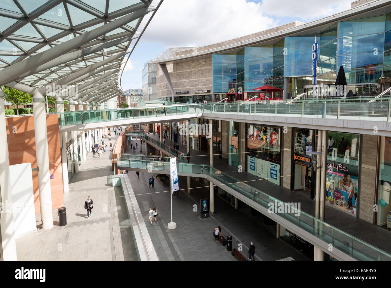 Staircase shopping retail mall hi-res stock photography and images - Alamy