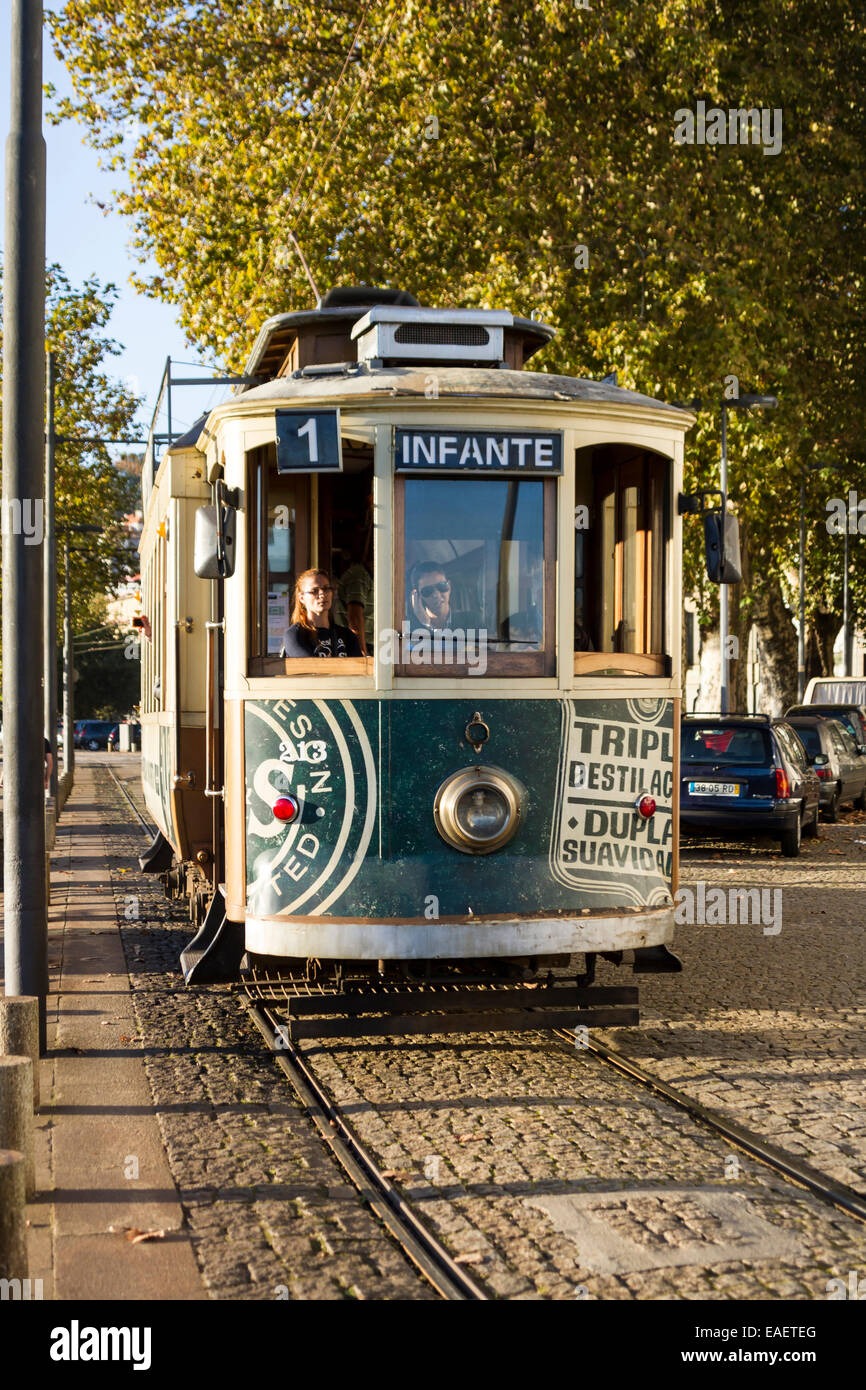 Old tram line hi-res stock photography and images - Alamy