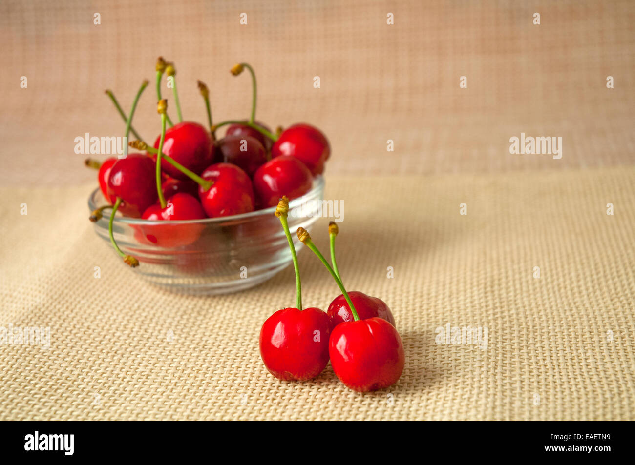 Cherries still life hi-res stock photography and images - Alamy