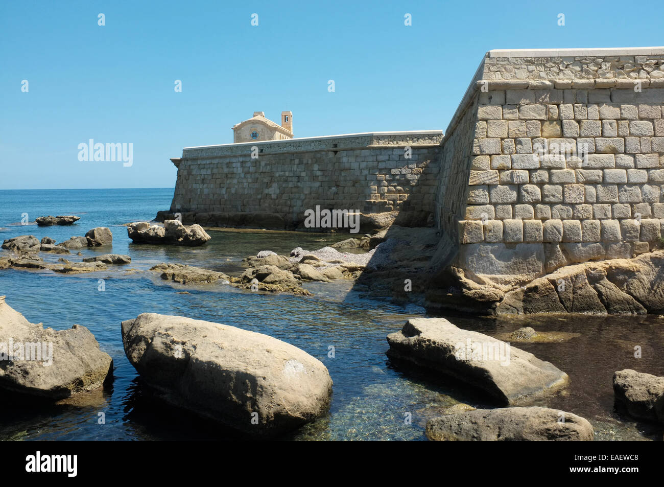 Tabarca island, off the coast of Alicante, Spain Stock Photo - Alamy