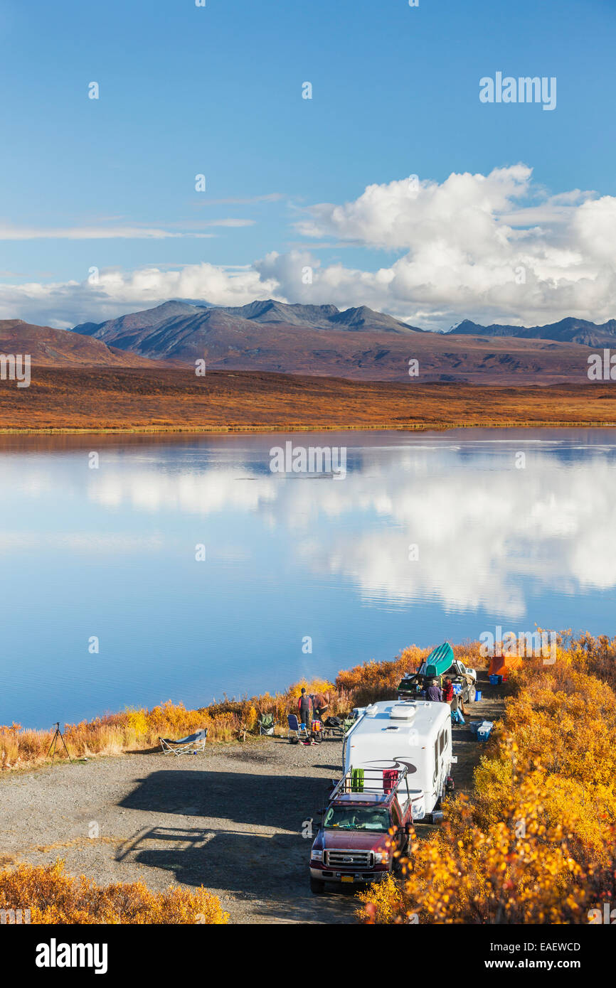 Parked up caravan hi-res stock photography and images - Alamy