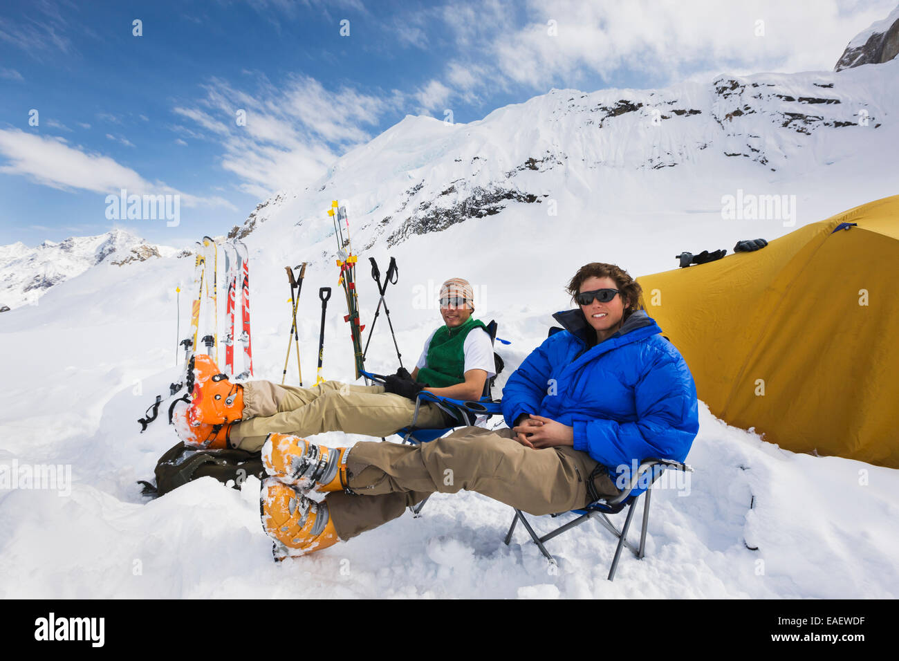 Denali base camp hi-res stock photography and images - Alamy