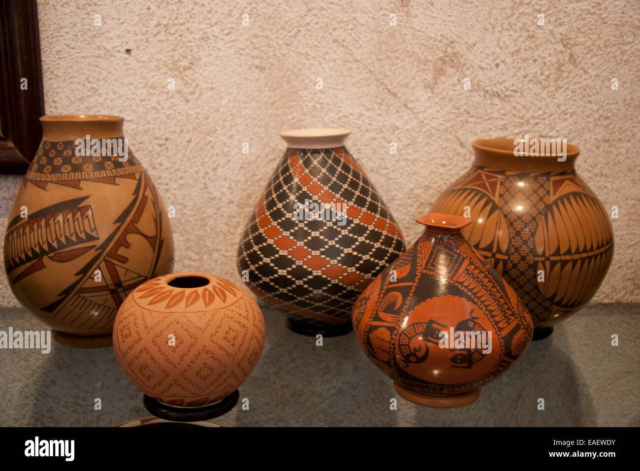 Mata Ortiz pottery is offered at the gift shop at the Museo de Las ...