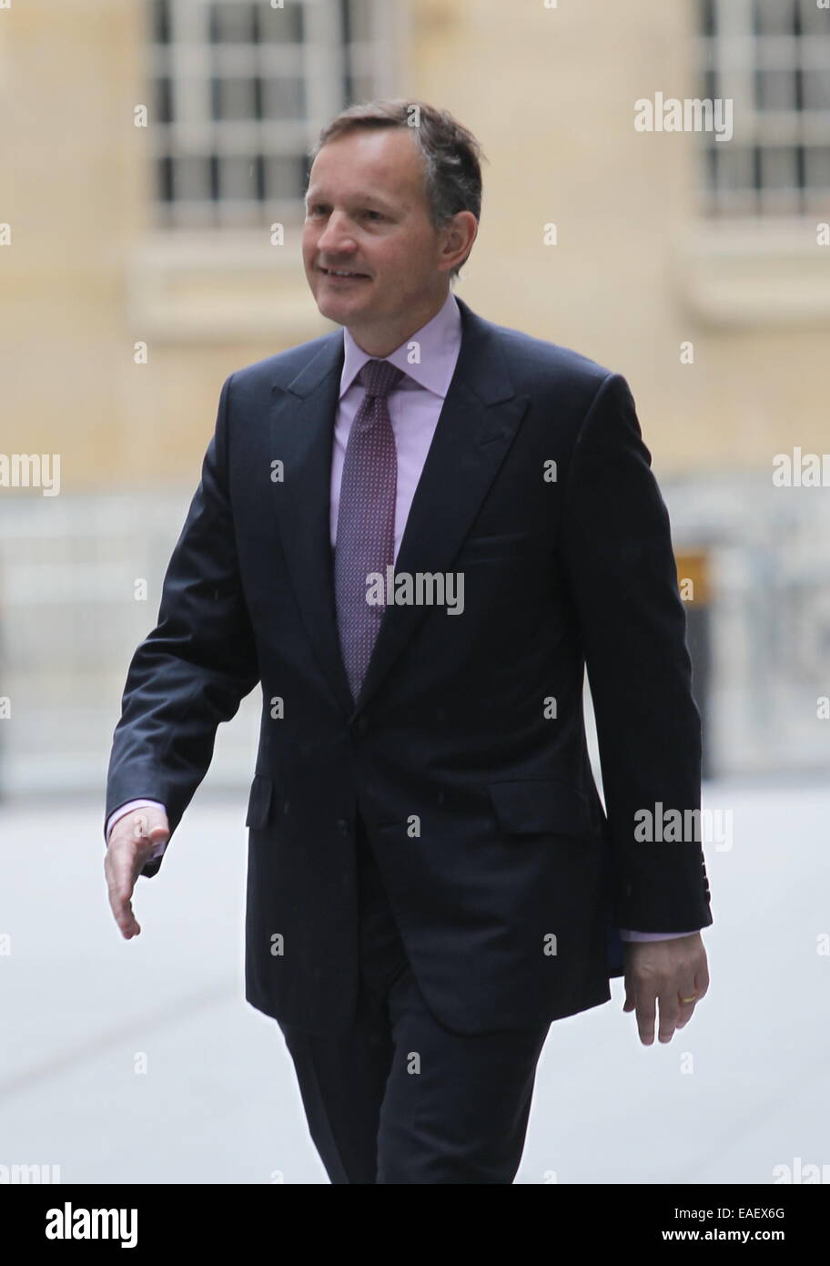Director of Barclays Bank Antony Jenkins at BBC Broadcsating House ...